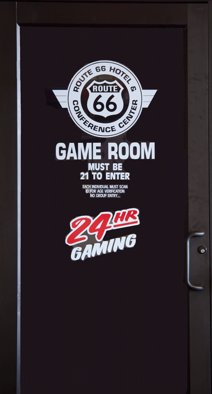 Route 66 Gaming Room – open 24 x 7! – Route 66 Hotel and Conference Center