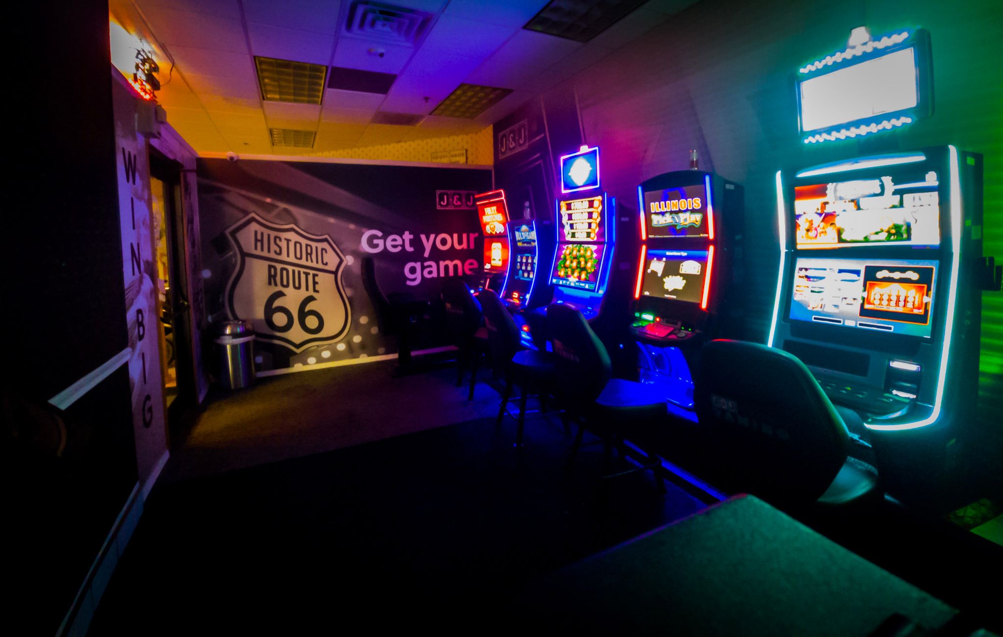 Route 66 Gaming Room – open 24 x 7! – Route 66 Hotel and Conference Center